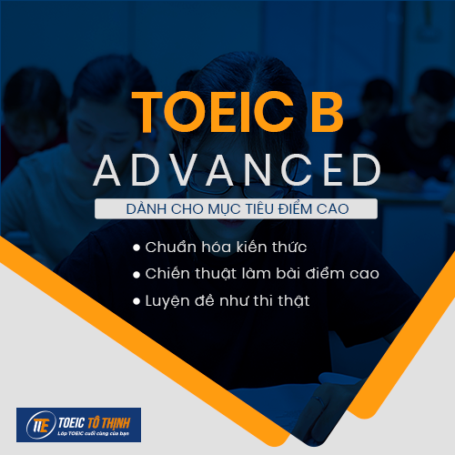 KHÓA HỌC TOEIC B